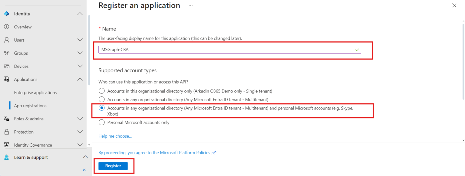 Connect to Microsoft Graph using Client Secret - Cloud Mechanics