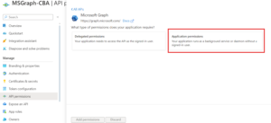 Connect to Microsoft Graph using Client Secret - Cloud Mechanics