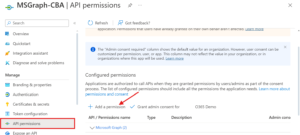 Connect to Microsoft Graph using Client Secret - Cloud Mechanics
